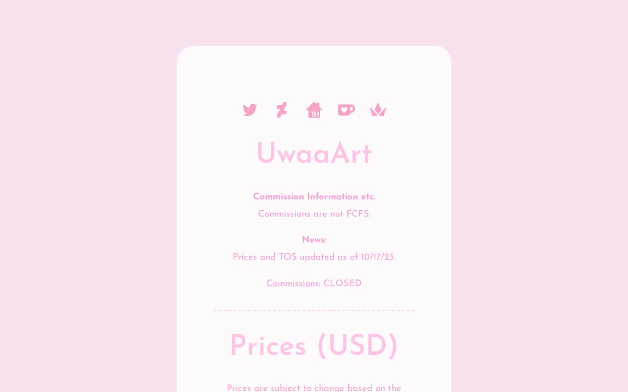 Uwaa Art Commissions